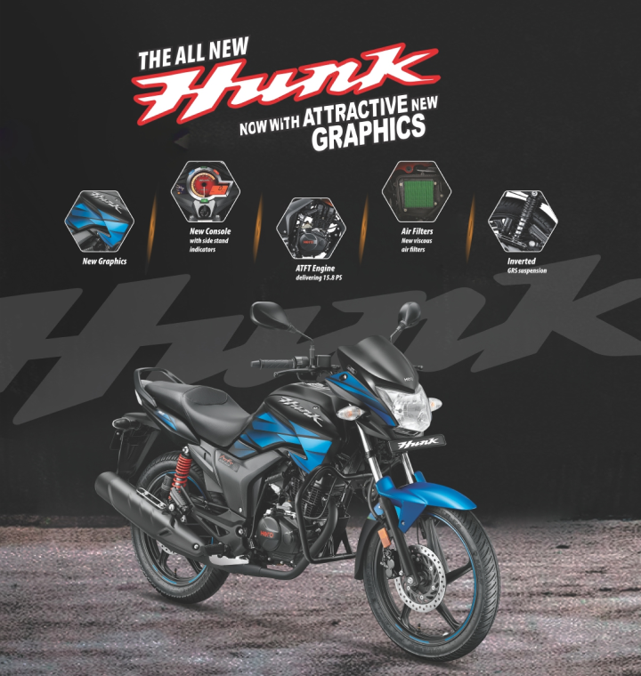 Hero Hunk 150: Price, Colours, Images, And Specifications | HeroMotoCorp GCC